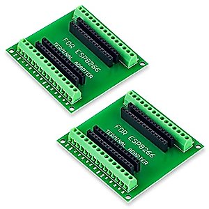 KeeYees ESP8266 Breakout Board GPIO 1 into 2 for ESP8266 ESP-12E Development Board (2PCS)