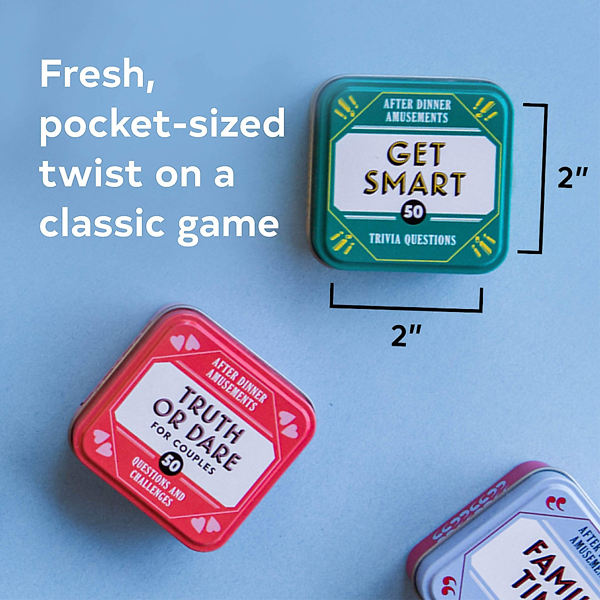 Chronicle Books After Dinner Amusements: How Well Do You Know Me?: 50 Questions for Family and Friends (Family Friendly Conversation Starter Card Game, Portable Camping and Holiday Games)