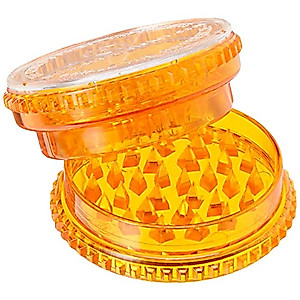 Stortz & Bickle Volcano Plastic Herb Grinder, 2.3, Orange