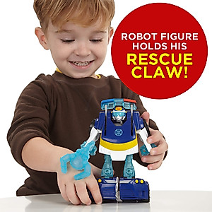 Transformers Playskool Heroes Rescue Bots Energize Chase the Police-Bot Action Figure, Ages 3-7 (Amazon Exclusive)