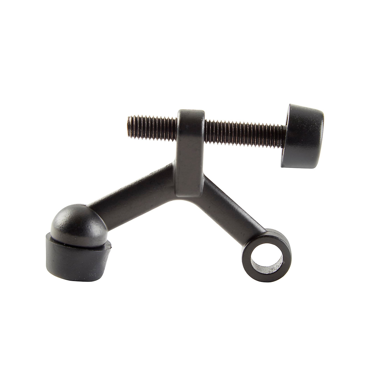 Delaney Hardware 402602- Hd Hinge Pin Door Stop, Black
