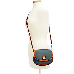 Dooney & Bourke Handbag, Pebble Grain Hallie Crossbody - Forest