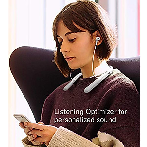 Yamaha Audio EP-E70A Wireless Noise-Cancelling Earphones, White, EP-E70AWH