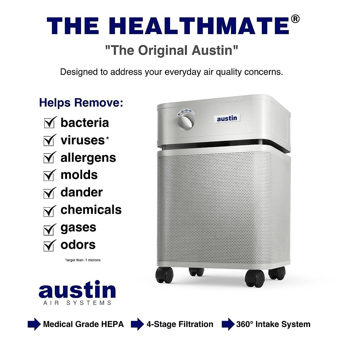 Austin Air HealthMate Standard Air Purifier (B400A1) Sandstone