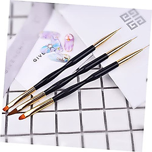 FRCOLOR Pinceles Para Uñas Acrilicas Pinceles Para Acrilico Uñas Manicure Tools Professional Nail Painting Tools Nail Art Tools Manicure Art Brush Nail Art Supplies Gel 6 Pcs