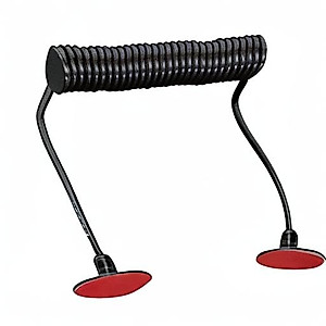 I3C 1.5M/4.9Ft Retractable Remote Control Tether, Remote Leash, Remote Cord, Remote Control Security Lock for TV, DVD, Game Console, Tablets