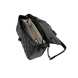 capasin Quilted Small Crossbody Women'S Shoulder Handbags Purses Bags (Black C)