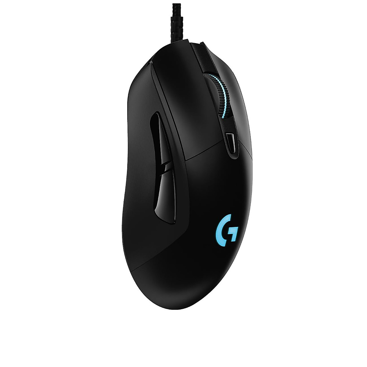 Logitech G403 Hero Wired Gaming Mouse, Hero 16K Sensor, 16000 DPI, RGB Backlit Keys, Adjustable Weights, 6 Programmable Buttons, On-Board Memory, Braided Cable, PC/Mac/Laptop - Black