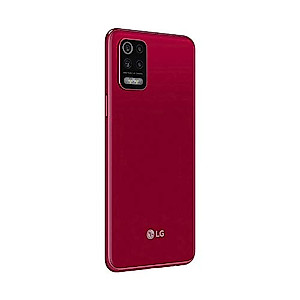 LG K52 LM-K520HMW 64GB GSM Unlocked Android Smartphone (International Variant/US Compatible LTE) - Red