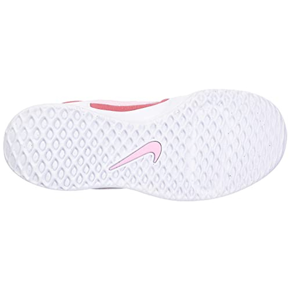 NIKE W Zoom Court Lite 3, Women's Sneaker, White Med Soft Pink Adhoba, 13 AU