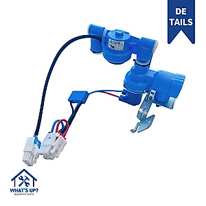 What's Up? AJU72992601 Refrigerator Water Inlet Valve Replacement Part Replaces 5220JB2009A, 5221JA2011B, EBD60664501
