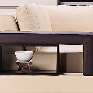 TOPZEA Set of 2 Mini Wooden Stool Display Stand, Wood Riser for Bonsai, Flower Pot, Small Potted Plant Stands Round Rustic Planter Stools Pedestal Risers for Garden, Patio, Home