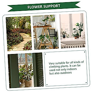 COHEALI 2pcs Flower Arrangement Roses Plants Tomato Plants Flowers Plants Flowers Trellis Climbing Plant Support Plant Support Ring Flower Support Rack Plant Stem Support Iron Trellis Vine