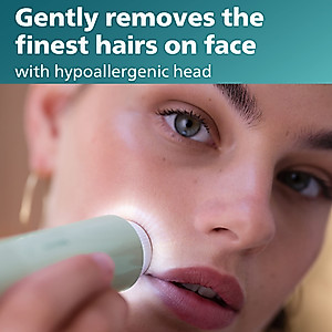 Philips Beauty Series 5000 Electric Shaver and Personal Groomer for Women, Cordless & Compact, Hypollergenic Head, Gentle & Quick Hair Removal Easy Finishing Touch Ups, BRR474/00