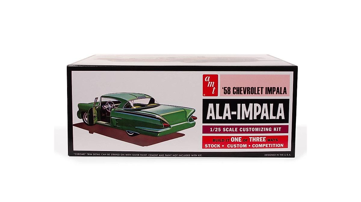 Build Your Dream 1958 Chevy Impala Model Kit