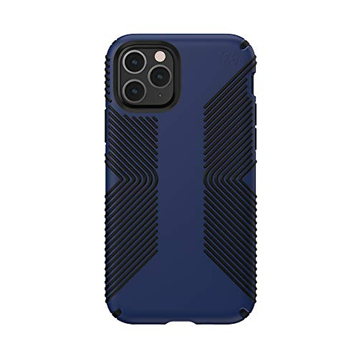 Speck Products Presidio Grip iPhone 11 Pro Case, Polycarbonate (PC), IMPACTIUM,Slim Fit,Coastal Blue/Black (129892-8531)