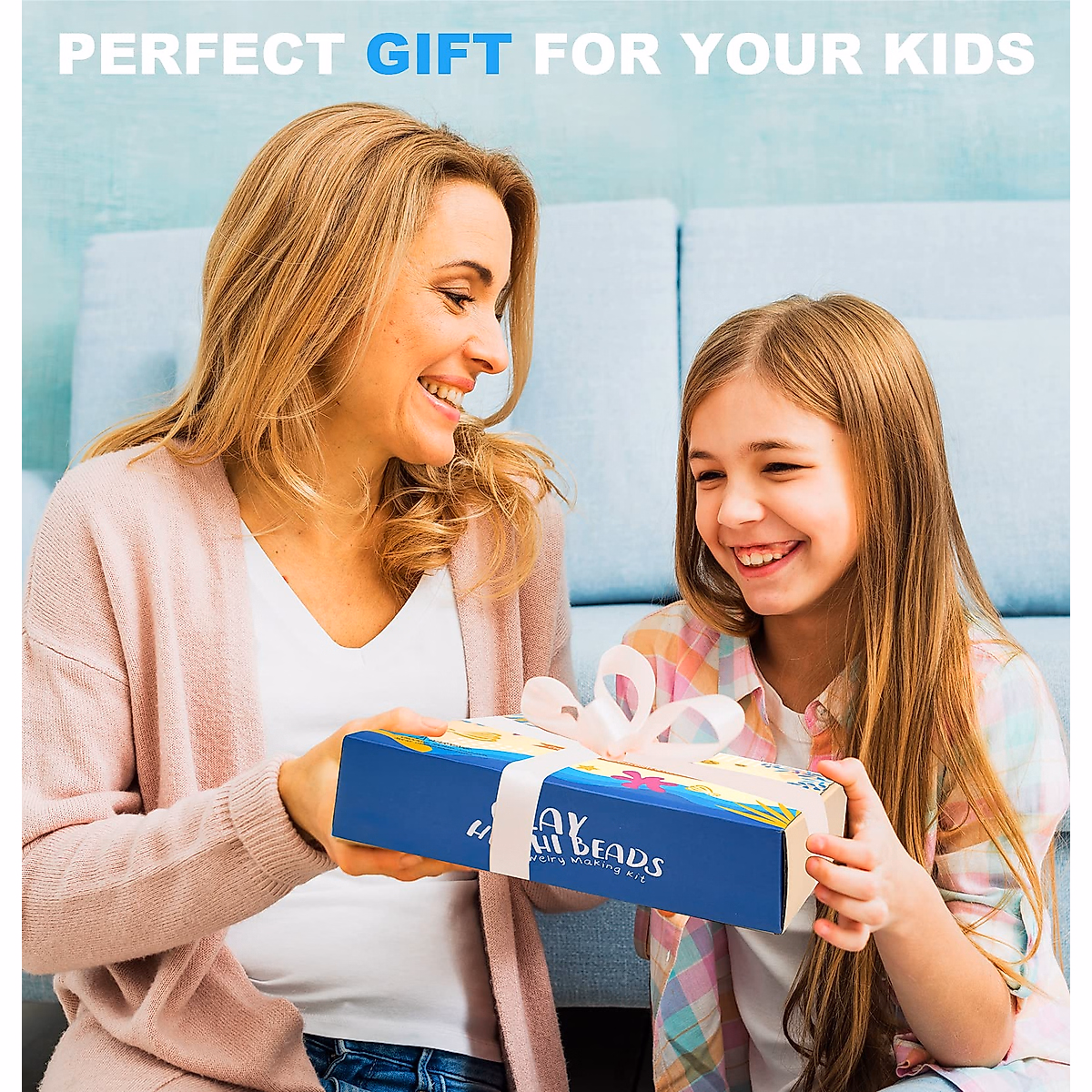 Dowsabel 15000 Pcs Clay Beads Bracelet Making Kit, 4 Boxes 72 Colors Friendship Clay Beads Bracelet Kit with Charms Kit for Jewelry Making, DIY Arts and Crafts Gifts for Kids and Adults