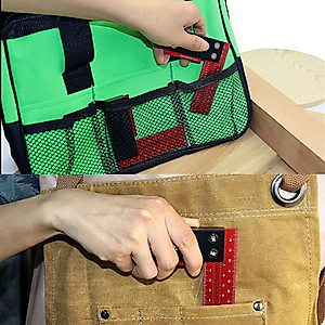 Singring Small Precision Square Ruler Woodworking Aluminum Square 90 Degree Measuring Ruler for Marking Woodworking (4 inch)