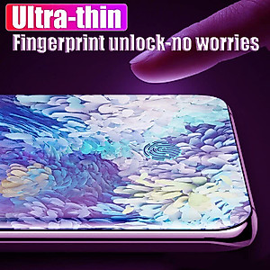 PORRVDP Hydrogel Film Screen Protector for OnePlus Nord N20 5G, 2 Pcs Transparent Soft TPU Protective Film (NOT Tempered Glass) [Clear HD] [High Sensitivity] [Fingerprint Unlock Compatible]