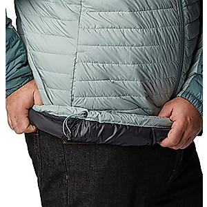 Columbia Men's Silver Falls Jacket, Niagara/Metal, X-Large