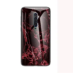 IVY Tempered Glass Marble Case for Oppo Reno2 Case - F