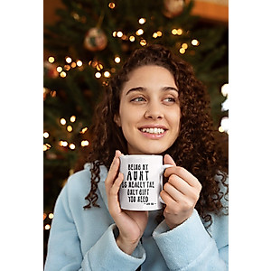 Kropsis Being My Aunt Is Really The Only Gift You Need -Love You- Ceramic Coffee Mug White
