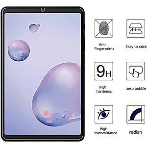 TANTEK [2-Pack Screen Protector for Samsung Galaxy Tab A 8.4 inch(2020,SM-T307/T307U),Tempered Glass Film,Ultra Clear,Anti Scratch,Bubble Free