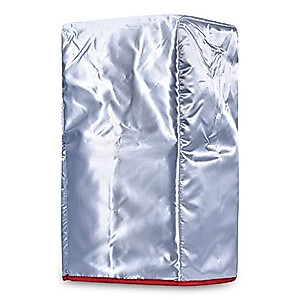 Zbeiur Kitchen Blender Dust Cover,Blender Covers Compatible with Ninja Foodi Blender,Juicer Cover with Accessory Pocket. Waterproof Fabric, Easy to clean (Red)