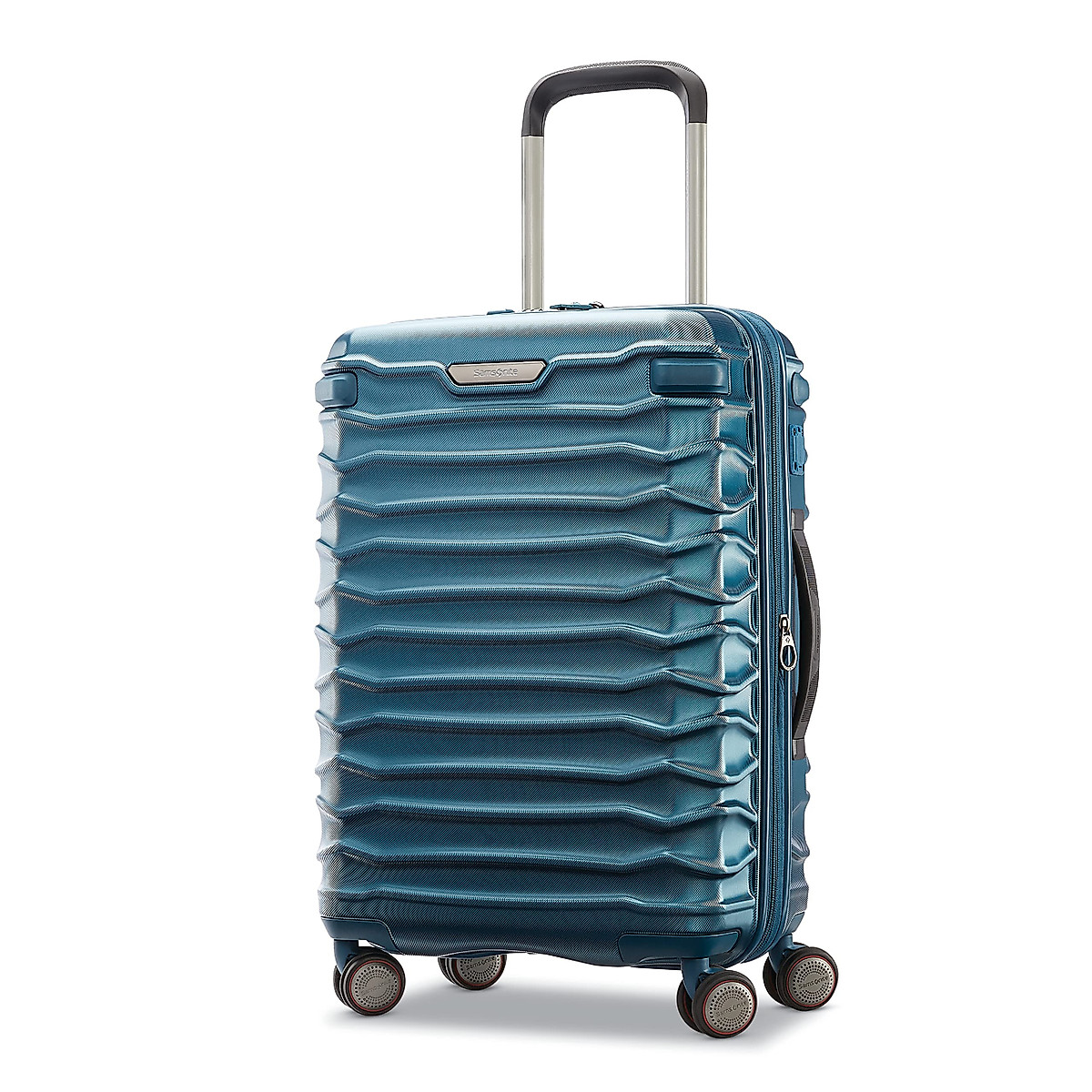 Samsonite Stryde 2 Hardside Expandable Luggage with Double Spinner Wheels, Carry On Glider, Deep Teal