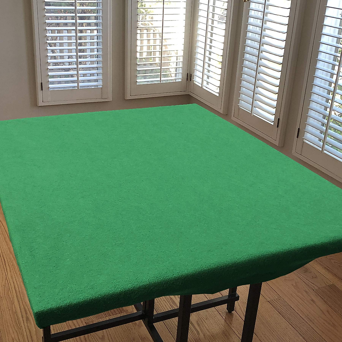 CAIT CHAPMAN HOME COLLECTION Felt Game Table Cover 40" Wide Fabric fits 34"-36" Square Table (Fitting 34"-36" Square Table)