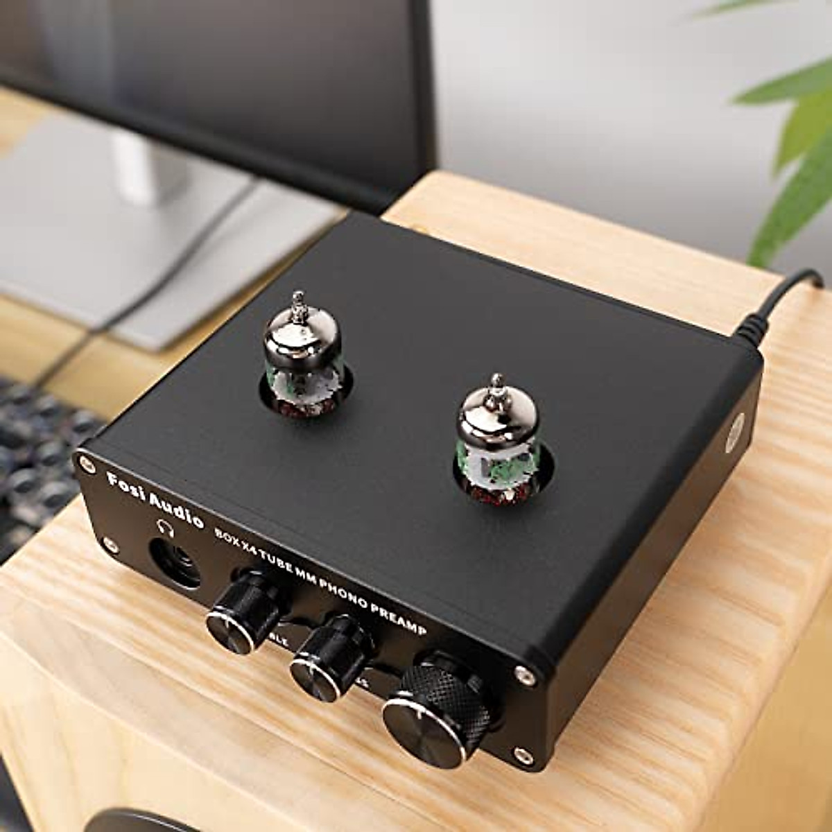 Fosi Audio 7-Pin 5654W Tested/Matched Vacuum Tubes Substitute for 6AK5 6J1 6J2 6J1P EF95 Preamplifier Tubes (2PCS)