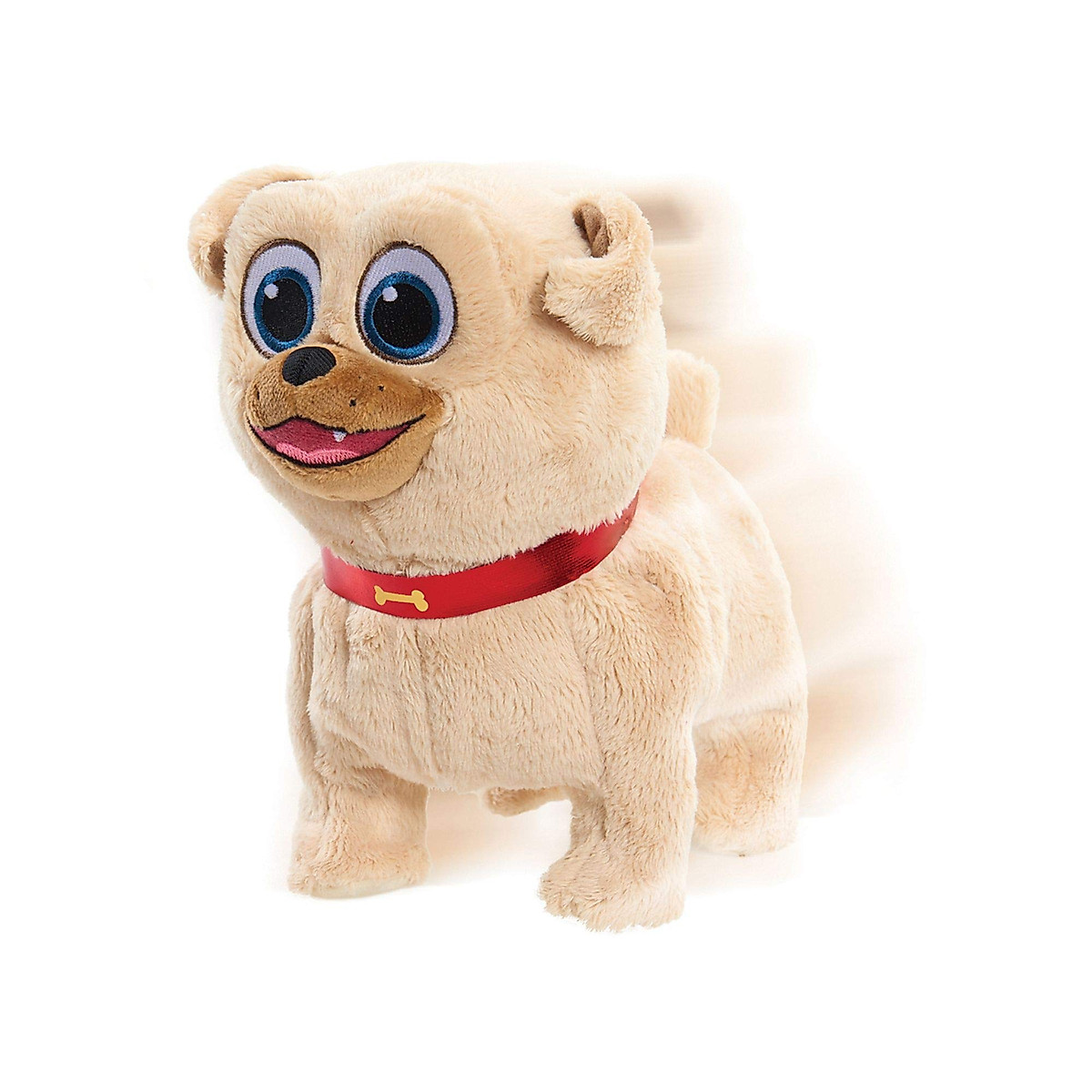 Puppy Dog Pals Adventure Pals Walking and Barking Plushie Rolly, Officially Licensed Kids Toys for Ages 3 Up by Just Play