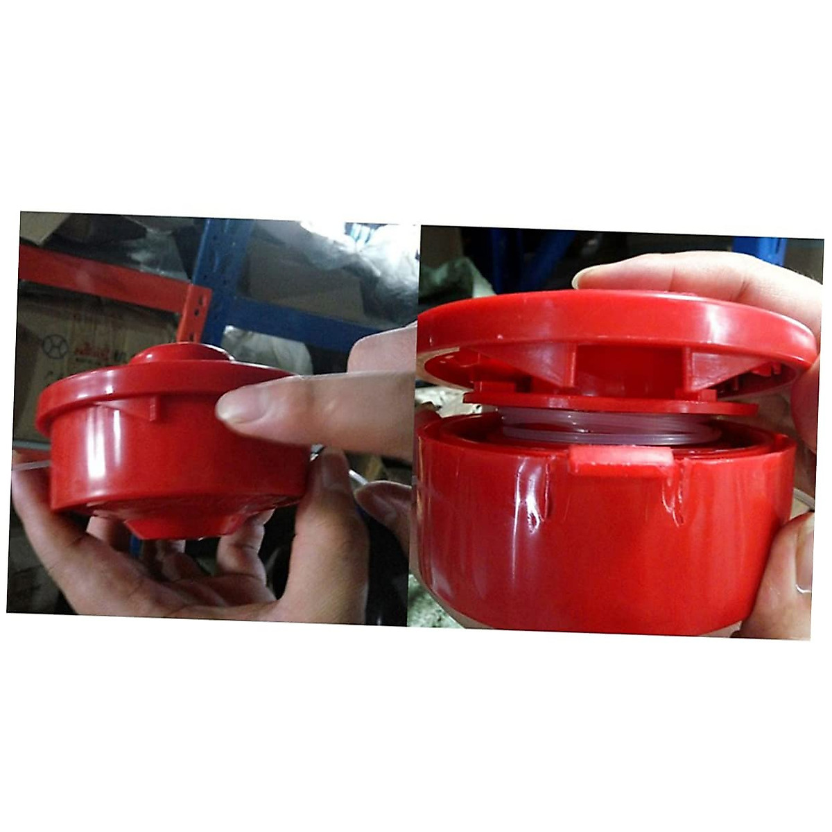 YARNOW Red Accessories Lawn Mower Accessories Brush Cutters Trimmer Head Universal Cutting Head Grass Mover Accessory Charge Lawn Machine