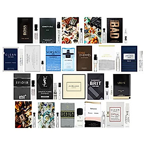 12 Men's Designer Cologne Sample Vial