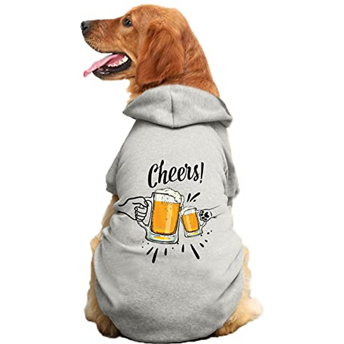 Harbyel Dog Hoodies Pet Clothes Hooded Sweatshirt for Dog Cat Large Sweater Dog Coats Soft Owner and Pet Hoodies are Sold Separately
