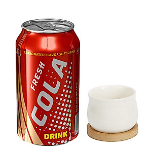 ZOUTOG 12 Pack Succulent Pots, 2.6 Inch Mini Ceramic Pots for Flower or Cactus with Drainage Hole, Small Pots for Plants, Plants Not Included