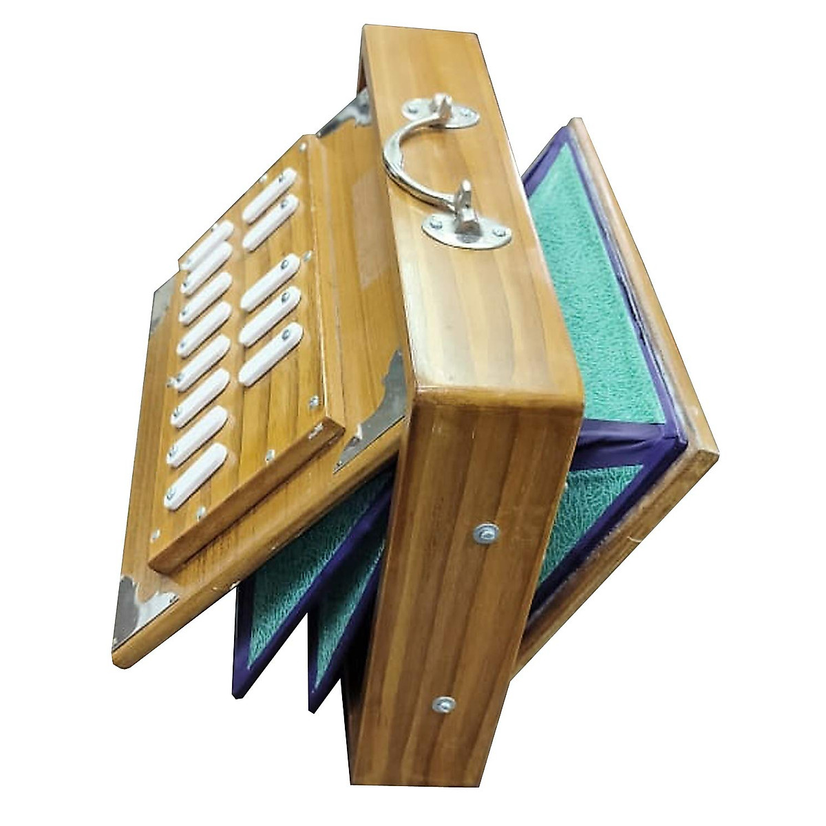 SHRUTI BOX SURPETI 432 Hz SPECIALLY DESIGNED FOR BHAJAN KIRTAN YOGA. SOLID TEAK WOOD. 13 STOPPER. LONG SUSTAIN. CAREFUL, NOT 440 Hz