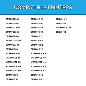 LD Remanufactured Ink Cartridge Replacements for Epson 69 T069120 (Black, 4-Pack)