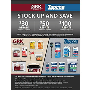 ITW Brands ITW 24388 Tapcon 1/4 in. x 2-3/4 in. Phillips Flat-Head Rh White Concrete Anchor, 75-per Pack