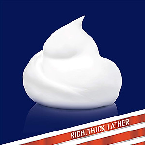 Barbasol Sensitive Skin Thick and Rich Shaving Cream for Men, 10 oz., Pack of 6
