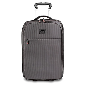 J World New York Ray Business Rolling Backpack, Black, 21.6 X 13.5 X 7.2 (H X W X D)