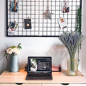 Bnecnet Dried Lavender Bundles Sachets | 2 Bundles of 100 Stem & 2 Dried Lavender Sachets | Natural Dried Lavender Flowers Bouquet for Home & Wedding Party Gift Decor, Photo Props