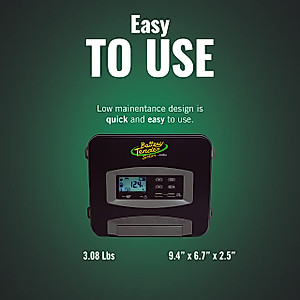 Battery Tender 50 AMP PWM Solar Charge Controller with Dual USB Port and LCD Screen, Suitable for 12, 24, 36, 48 Volt Lead Acid, AGM, Gel, and 12 Volt Lithium Batteries