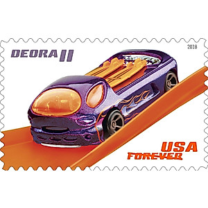 2018 Hot Wheels Cars Sheet of 20 Forever Postage Stamps Scott 5330