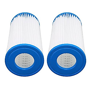 RvSky Garden kit 2Pcs Pool Filter Cartridge Filter Replacement for Hot Tubs Spas Children's Swimming Pool