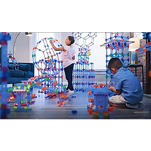 Brackitz STEAM Education Center | STEM Construction Building Block Toy | Sensory Learning Toys for Children PreK-6 | 1224 Pc Set