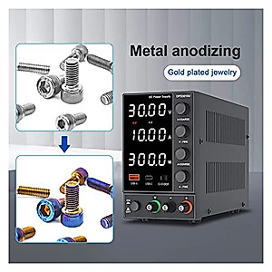 DC Power Supply Adjustable Lab Bench Power Source 30V 10A 60V 5A Voltage Regulator Stabilizer Switching Supply(DPS605U)