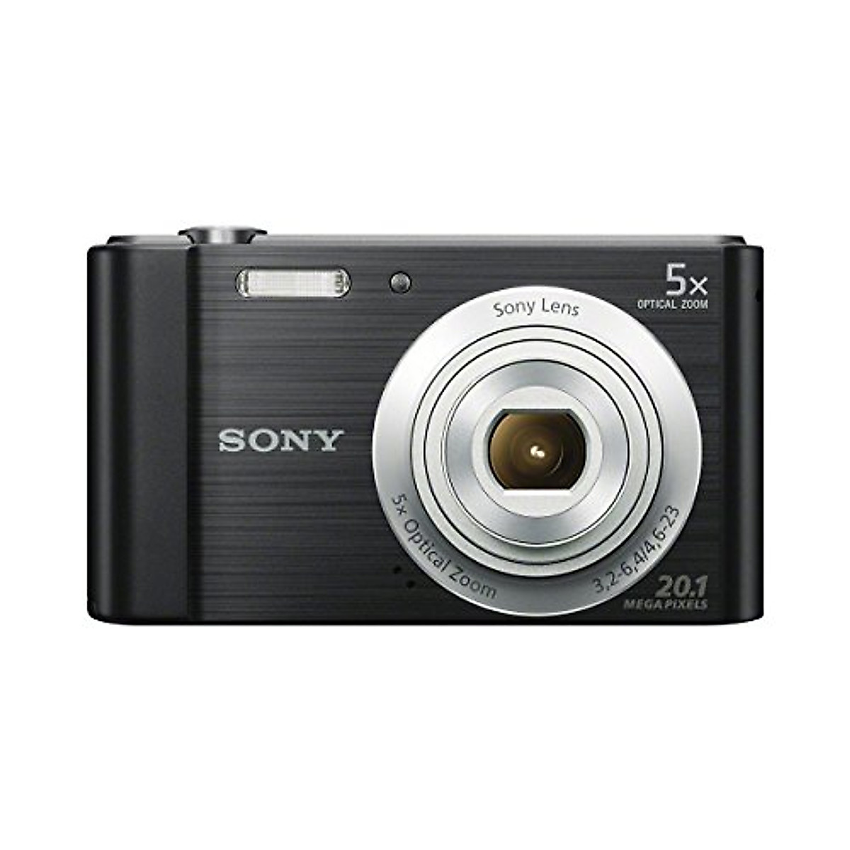 Sony DSCW800/B 20.1 MP Digital Camera (Black) (Renewed)