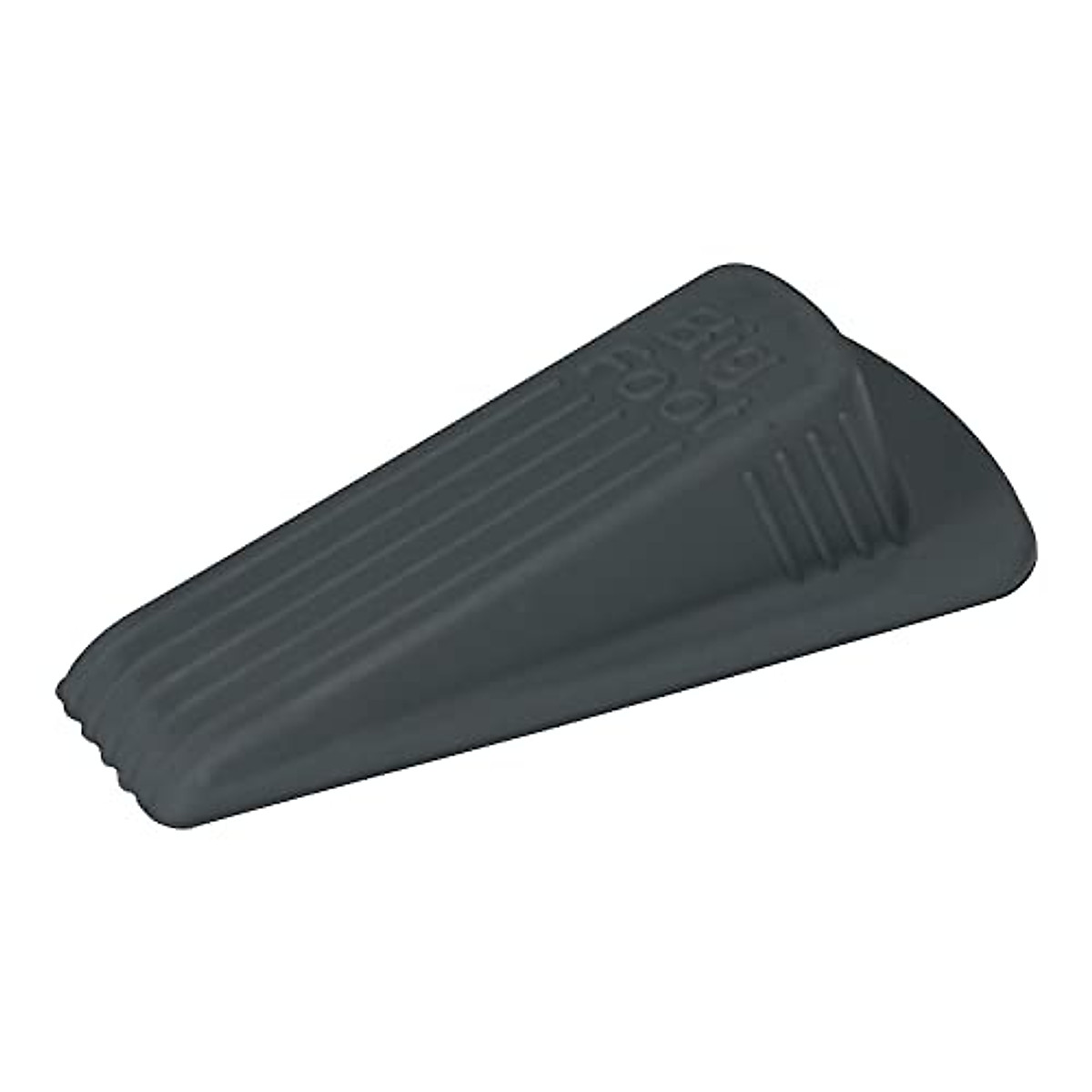 MASTER MANUFACTURING Rubber Door Stop - Big Heavy Duty Bottom Wedge Rubber Door Stopper College Dorm Room Essentials,Grey (2 Packs),1.5 x 5 x 7.5