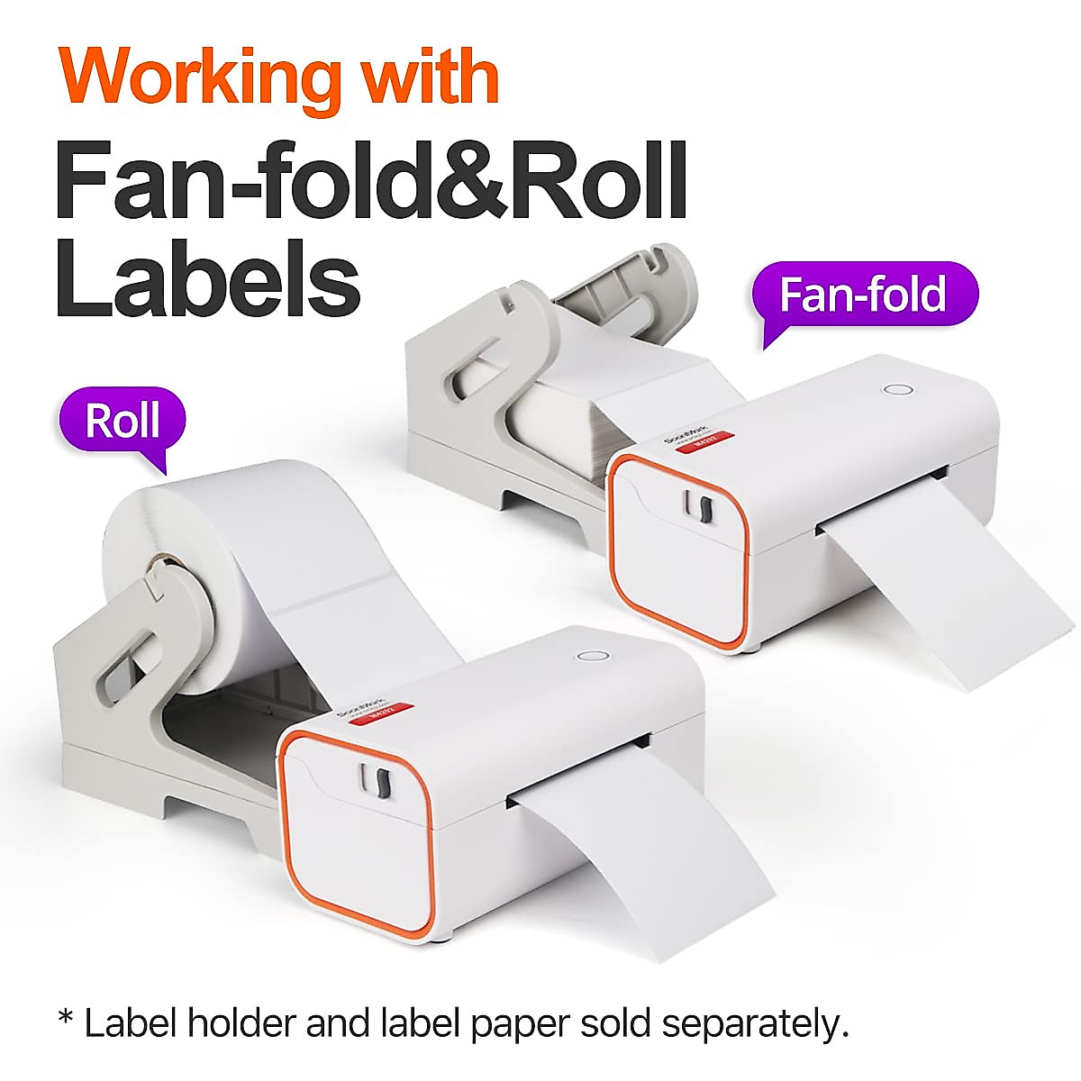 Fangtek Thermal Shipping Label Printer - Commercial Grade Direct Thermal High Speed Printer - Compatible with Amazon, Ebay, Etsy- 4×6 Thermal Printer